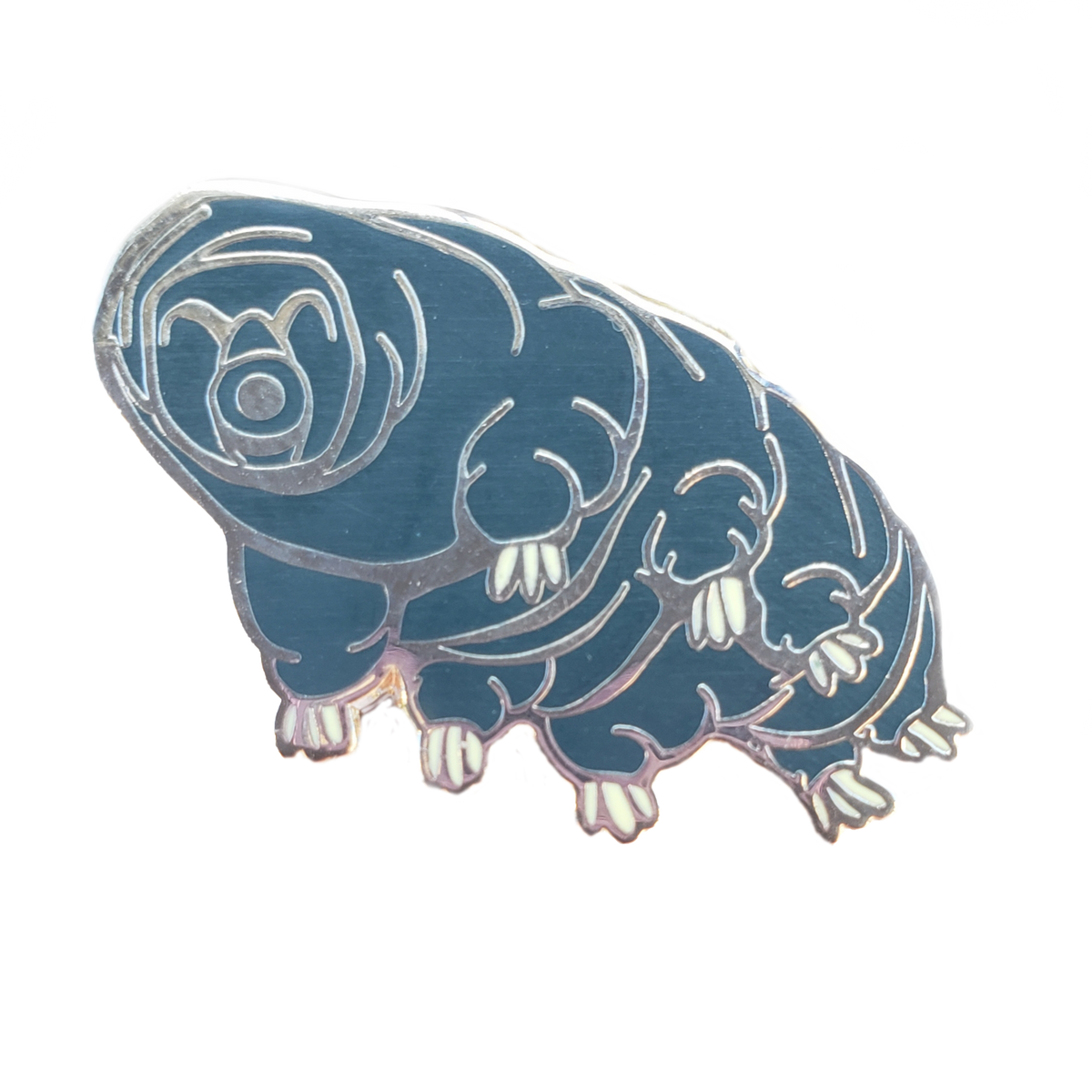 Tardigrade Enamel Pin — Two Photon