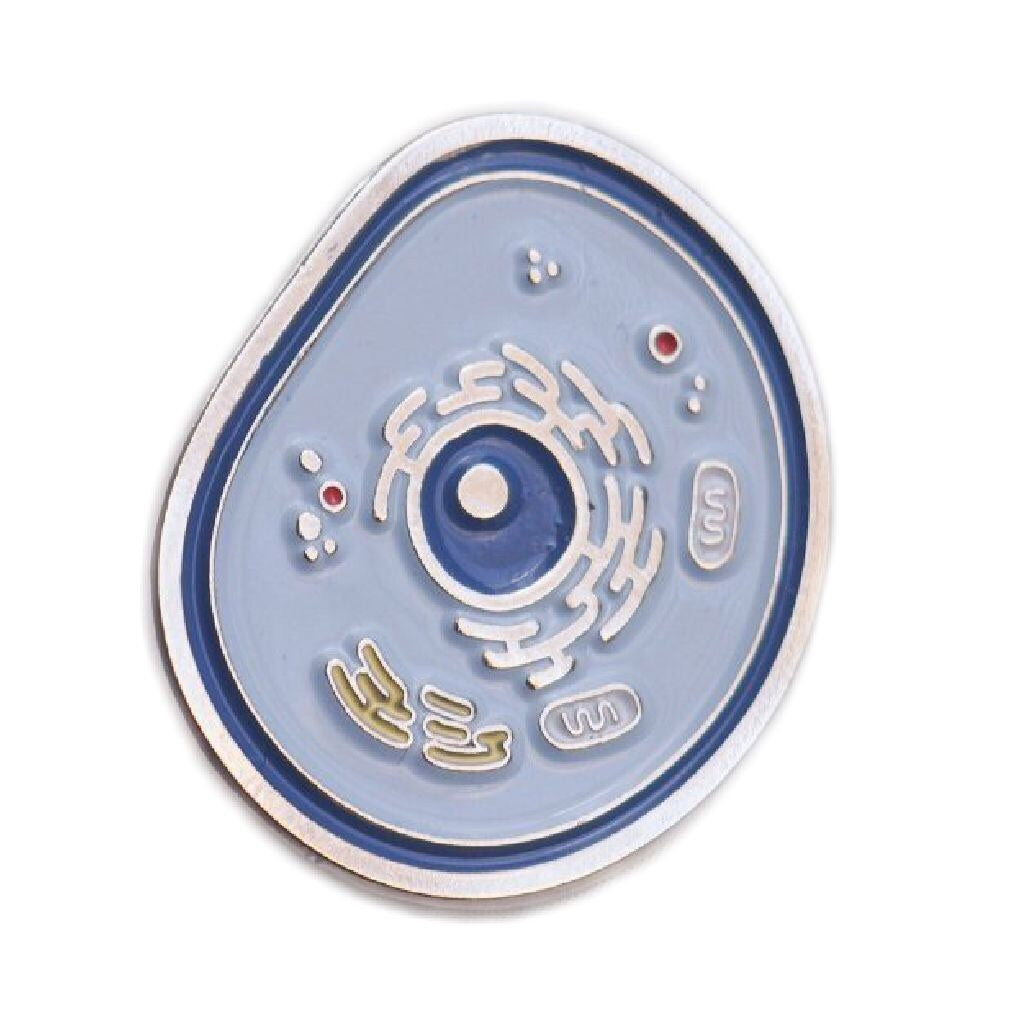 Cell Enamel Pin — Two Photon